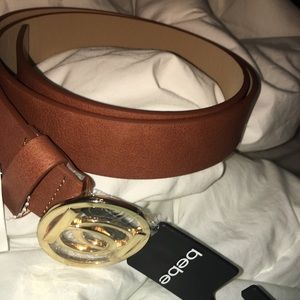 bebe | Accessories | New Bebe Logo Belt | Poshmark